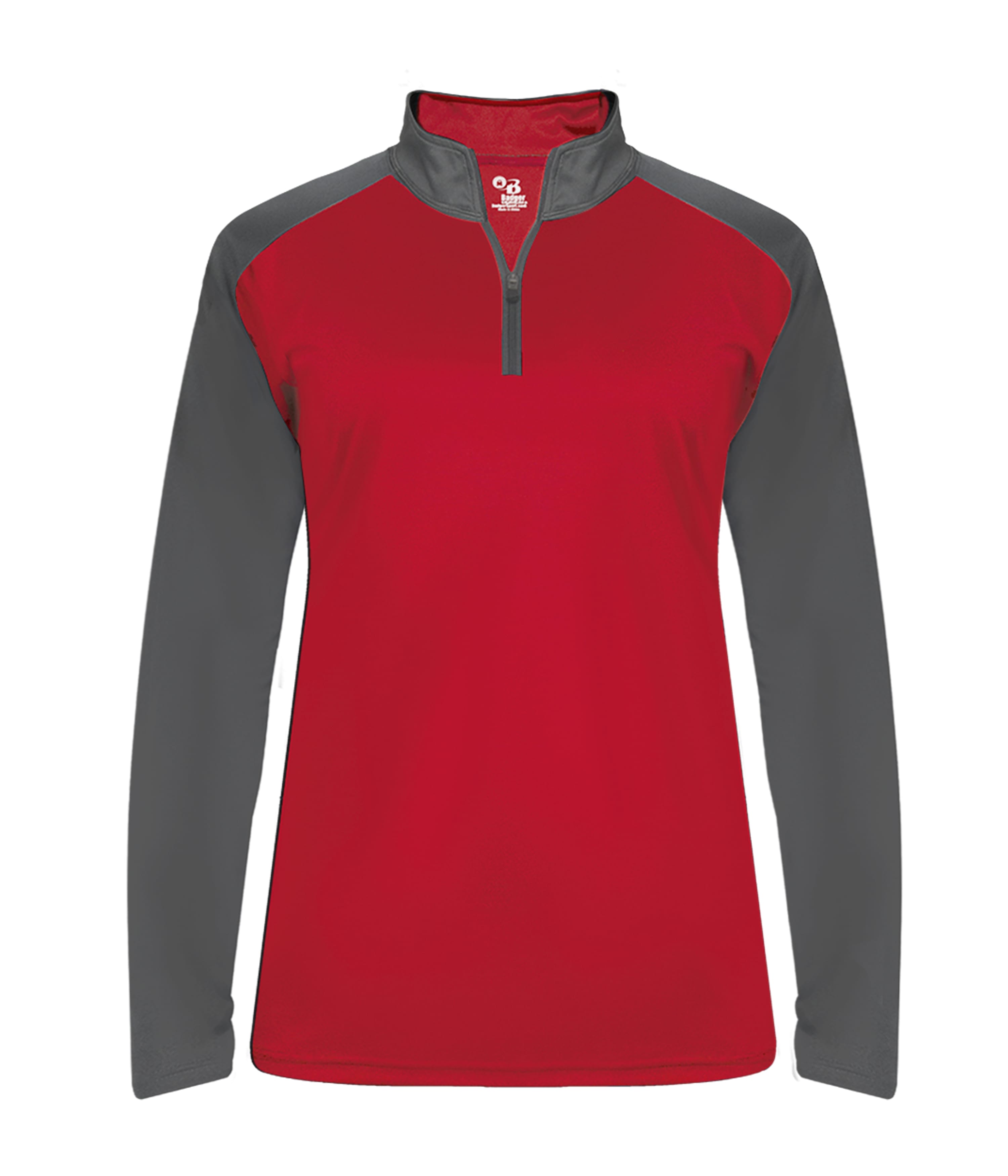 BADGER 400800 LADIES ULTIMATE SOFTLOCK 1/4 ZIP PULLOVER