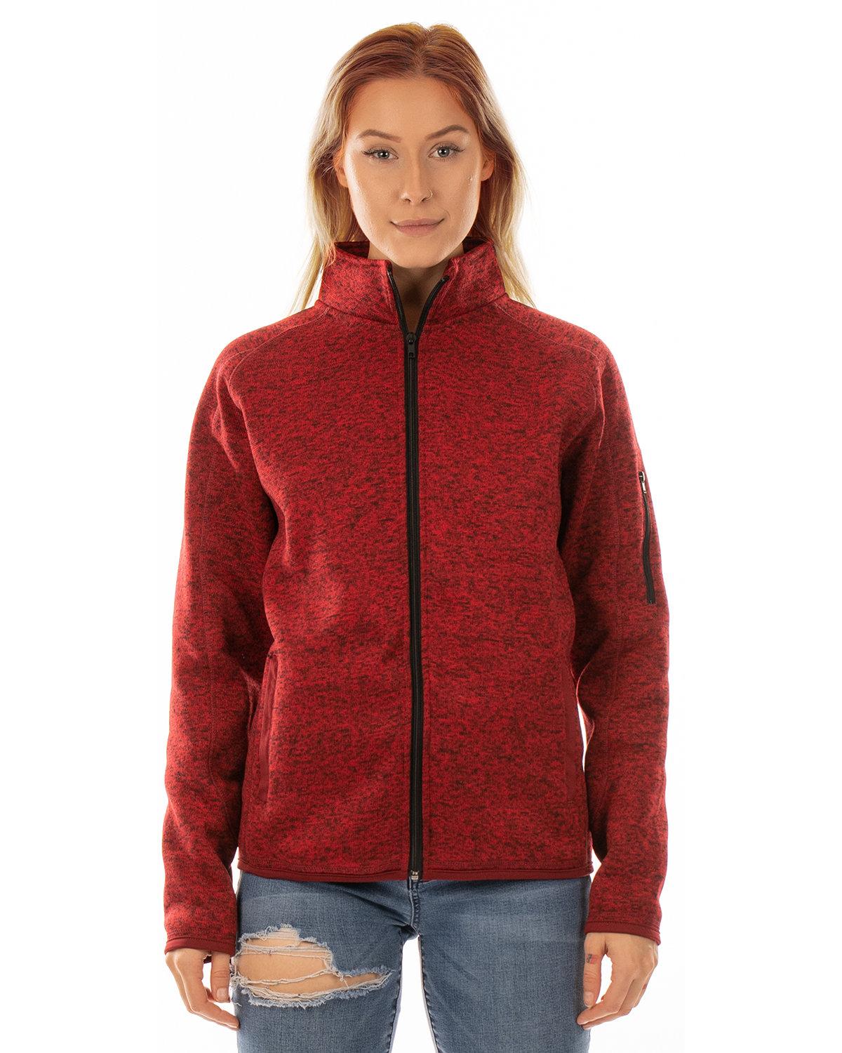 Burnside B5901 Ladies Sweater Knit Jacket