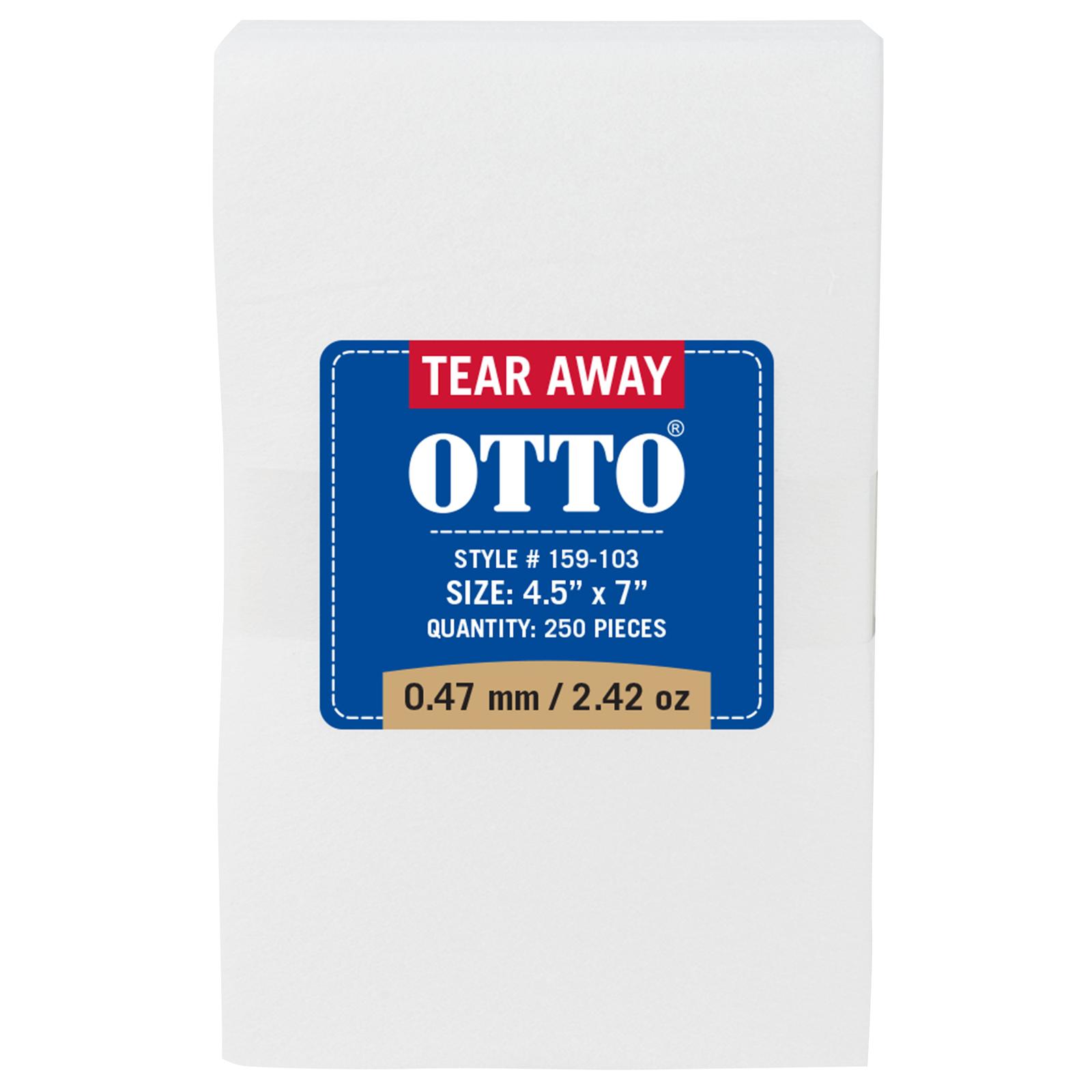 OTTO 159-103 Tear Away Backing Sheets