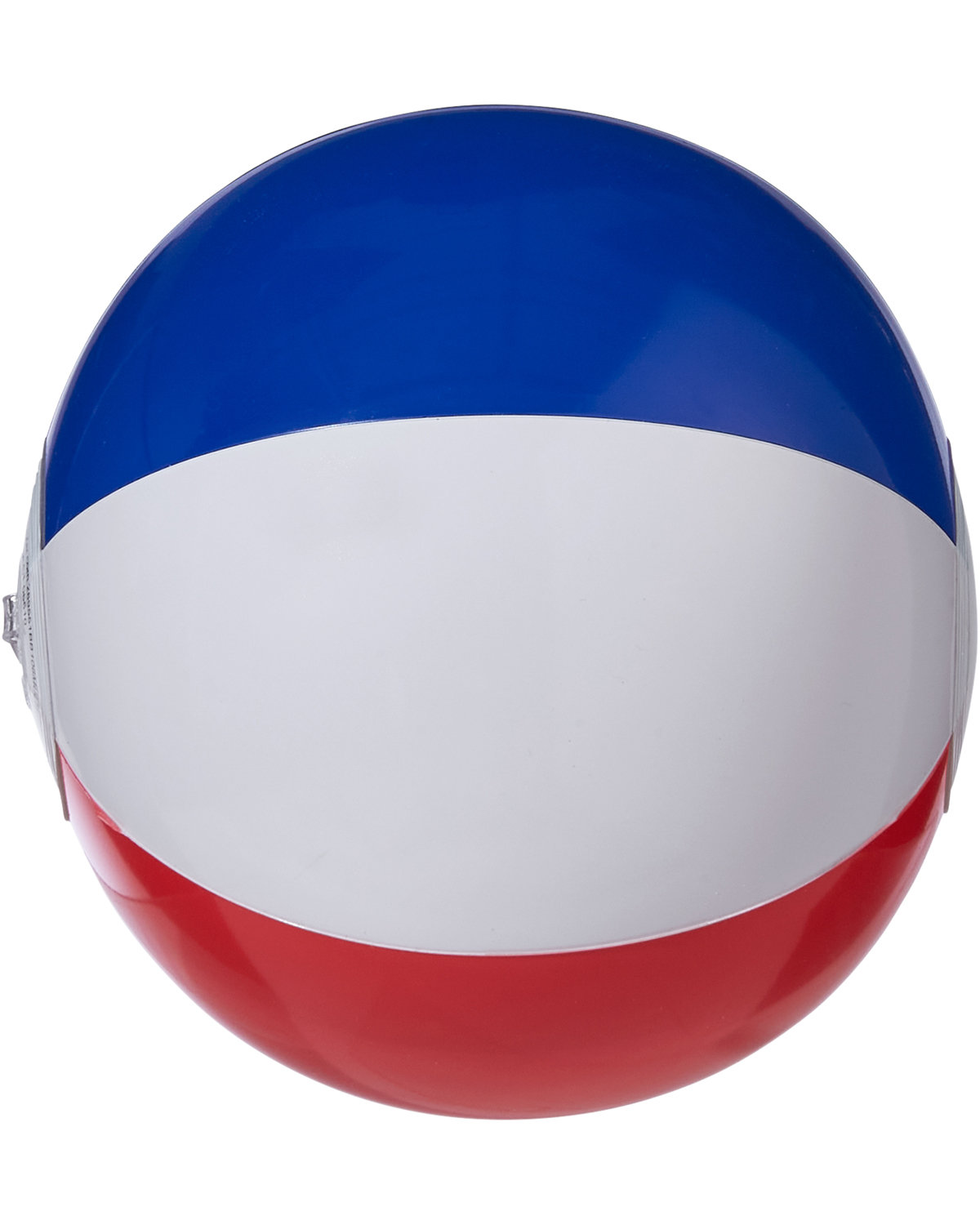 Prime Line BB106 10"" Patriotic Red White And Blue Beach Ball