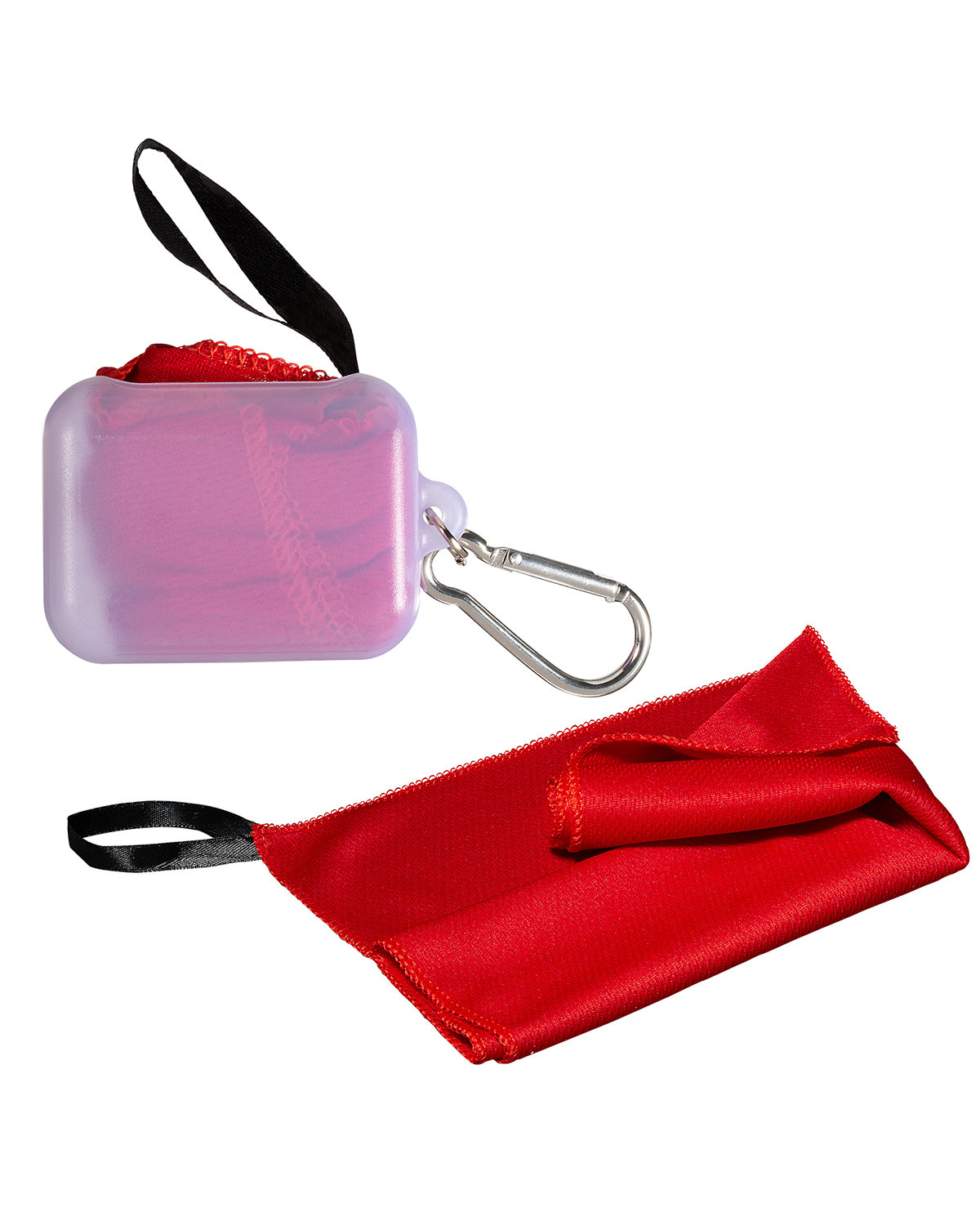Prime Line TW107 Cooling Towel In Carabiner Case
