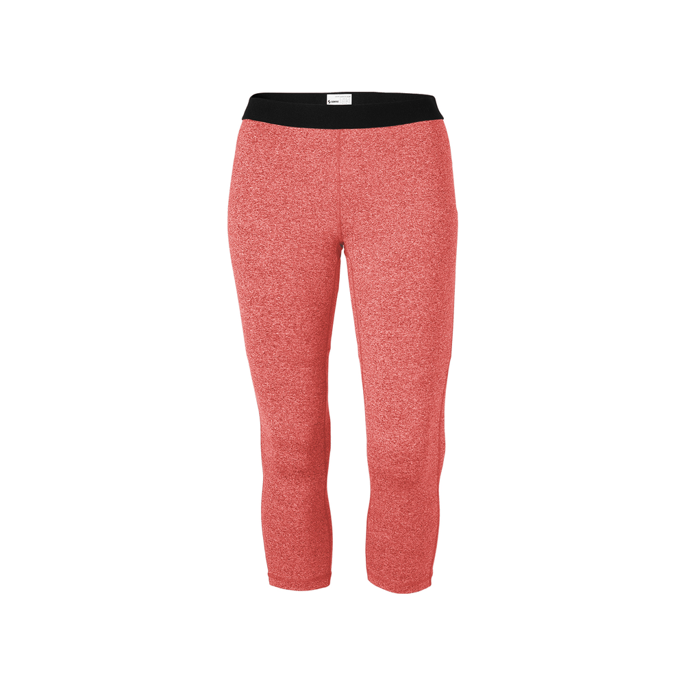 Soffe 1165C Dri Curves Team Heather Capri